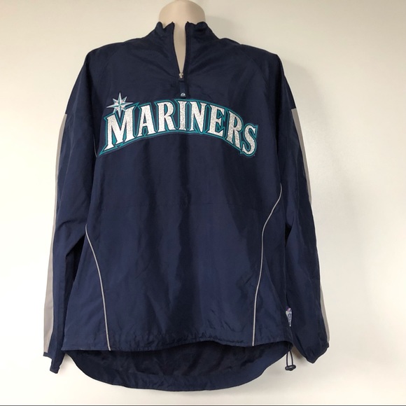 Majestic | Jackets & Coats | Seattle Mariners Large Jacket Majestic ...
